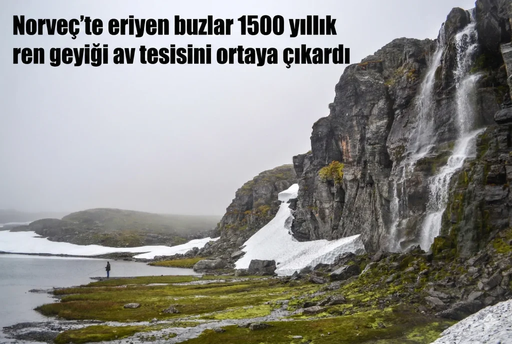 Norveç’te eriyen buzlar 1500 yıllık ren geyiği av tesisini ortaya ...